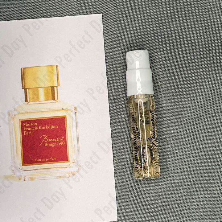 「Perfume Sample」Maison Francis Kurkdjian Baccarat Rouge 540 2015 1.5ML ...