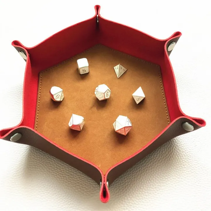 【Youer】5 Packs Dice Tray Folding D&D Dice Tray Dice Holder Storage Box ...