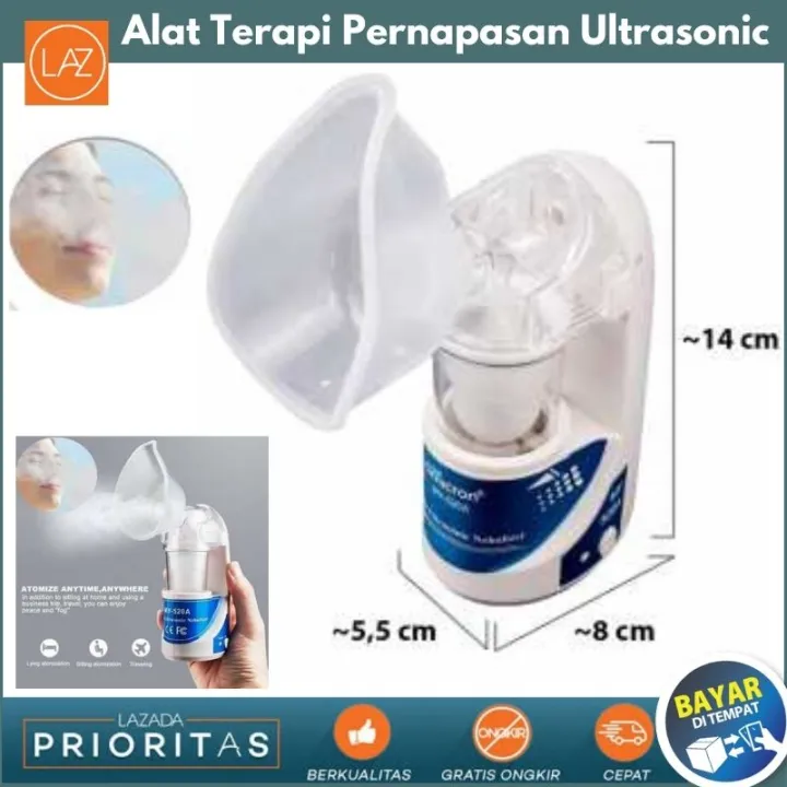 Alat Terapi Pernafasan Ultrasonic Inhale Nebulizer Portable / Mini ...