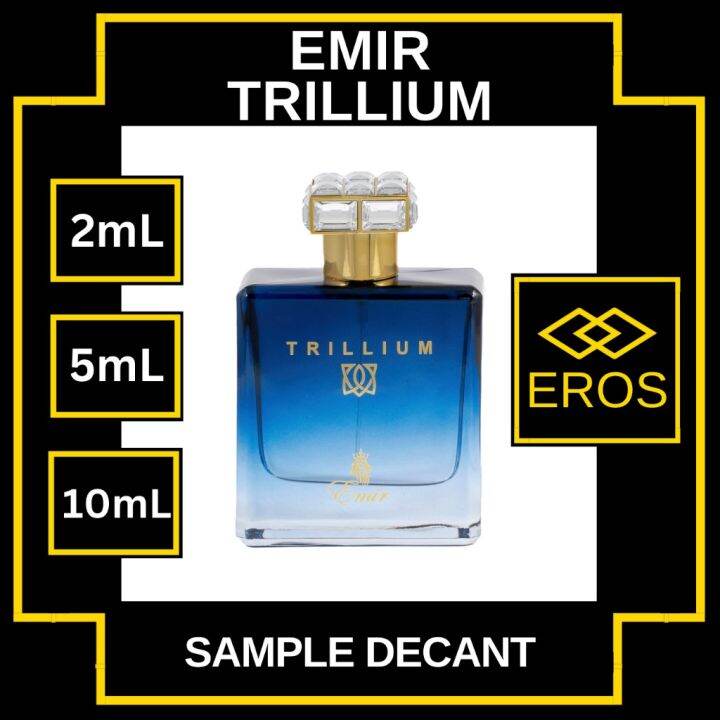 EMIR TRILLIUM (Elysium) 2mL 5mL 10mL DECANT perfume sample vial ...