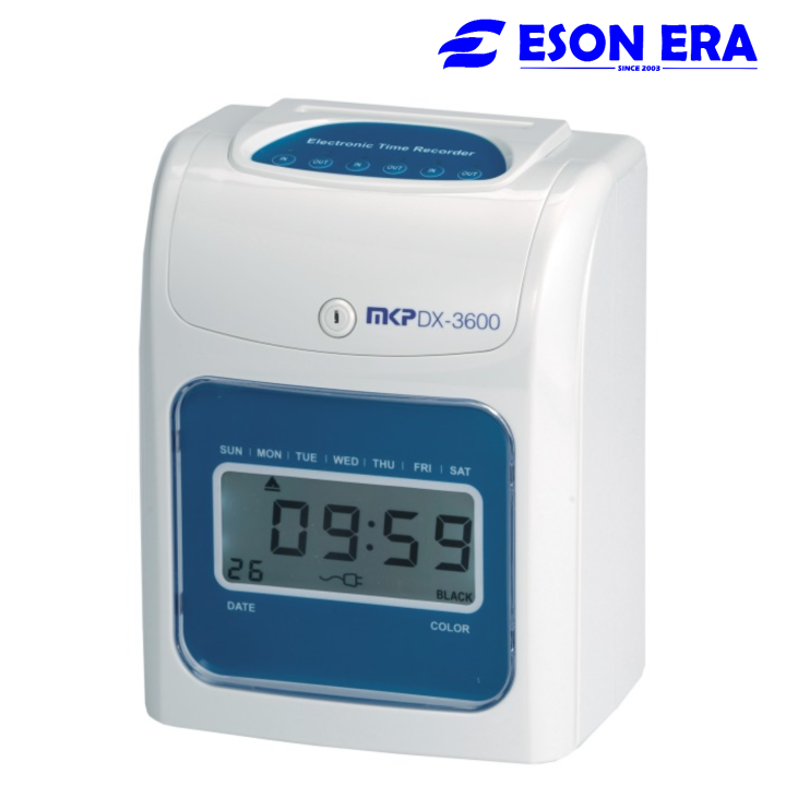 MKP Time Recorder / Punch Card Machine DX-3600 (Digital) | Lazada