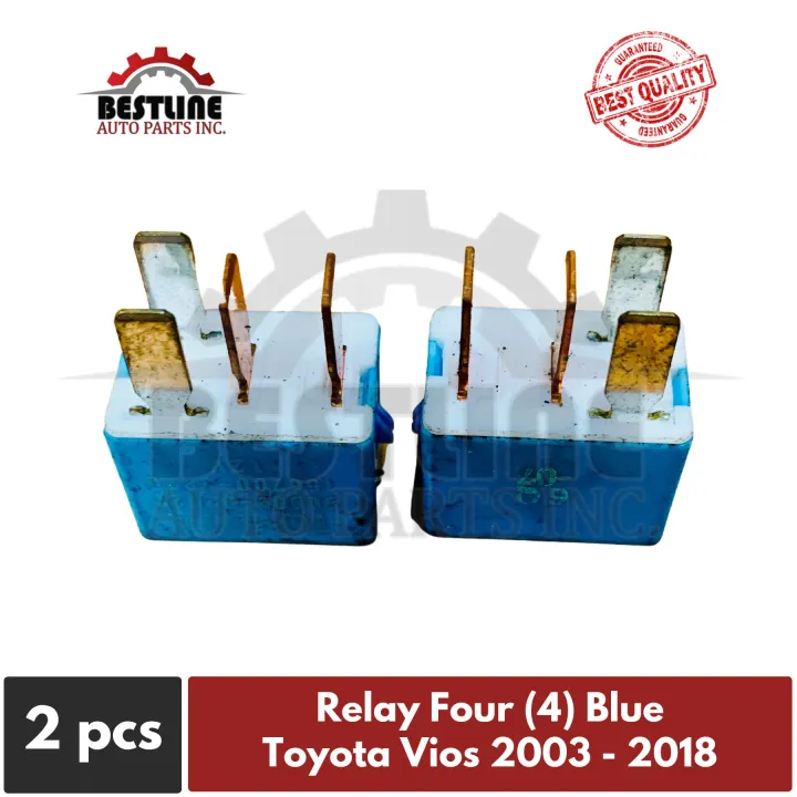 4 Pin Relay for Toyota Vios All Models Robin Batman Superman Blue ...