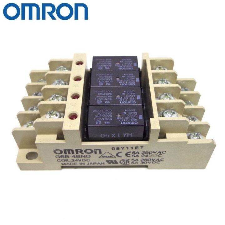 Omron Relay G6b 4bnd 24vdc G6b 1114p Fd Us P6b 24vdc 12vdv 5vdcพร้อมส่ง