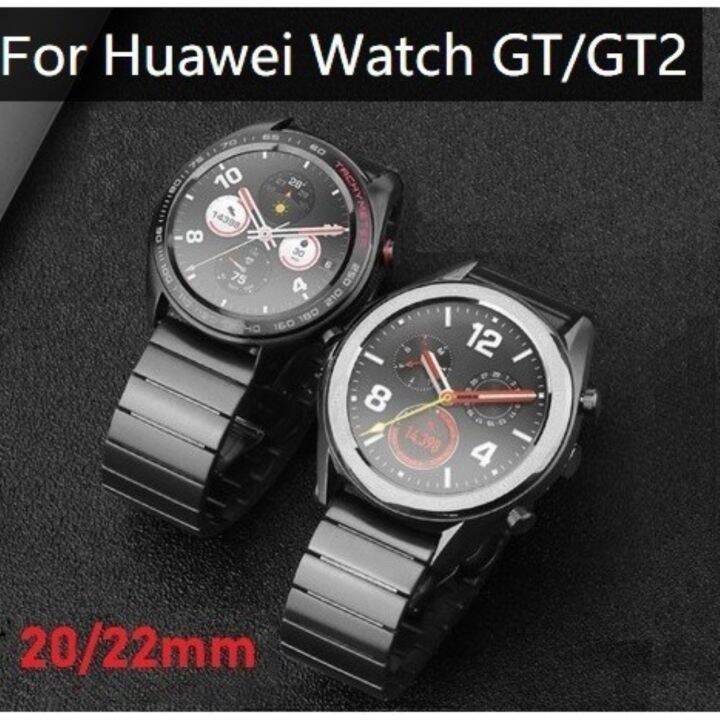 ♟ หรูหรา เหล็กกล้าไร้สนิม สาย Huawei Watch GT3 / GT3 pro / Huawei GT2 pro / Huawei Watch GT2 ...