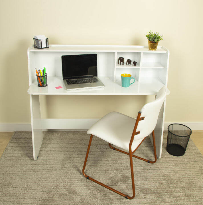 IDEIA MODERN COMPUTER TABLE WHITE | Lazada PH