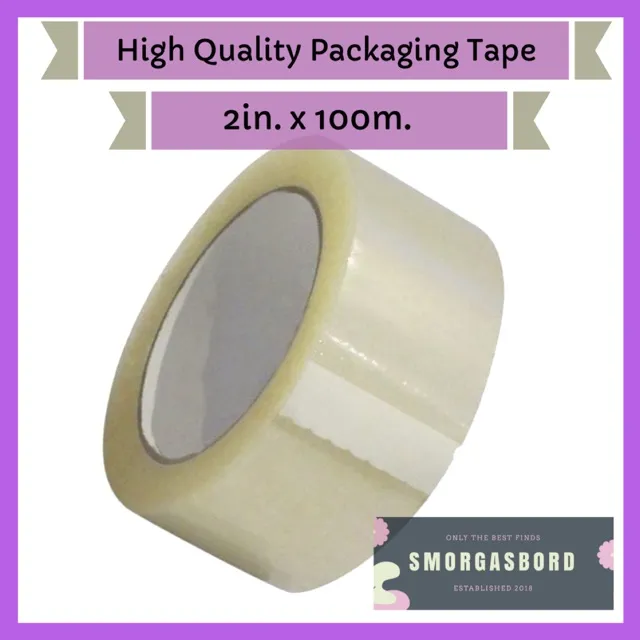 SMORGASBORD ONHAND High Quality Packaging Tape 2in. x 100m | Lazada PH