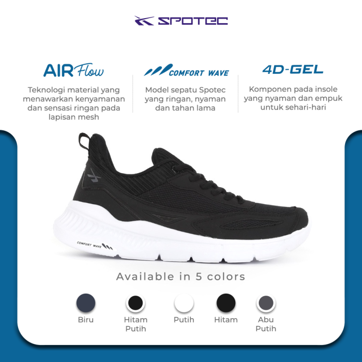 Spotec Sepatu Student Activo | Lazada Indonesia