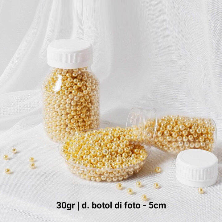 Topper Kue Sprinkle Mutiara Gold Kuning Mas Hiasan Kue Ulang Tahun ...
