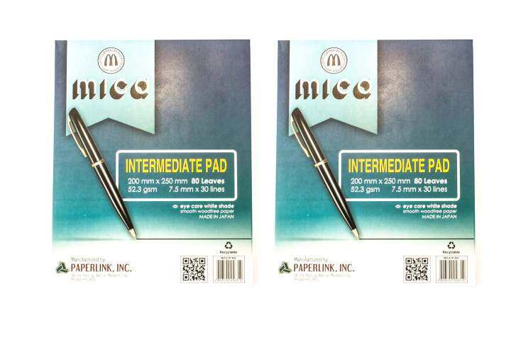 Mica Intermediate Pad Paper 80Lvs. | Lazada PH