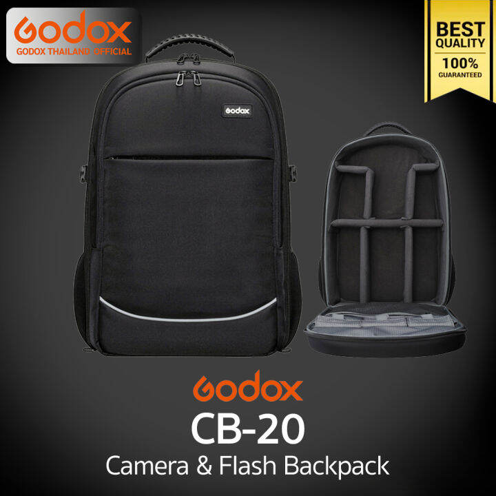 Godox Bag CB-20 Backpack For Camera , Flash , Accessories กระเป๋ากล้อง ...