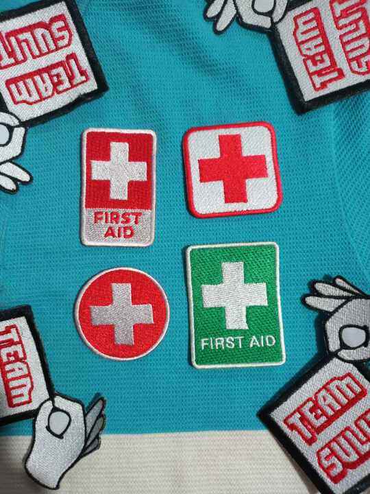 patch medic sign logo embroidery Occupational health and safety ohs ...