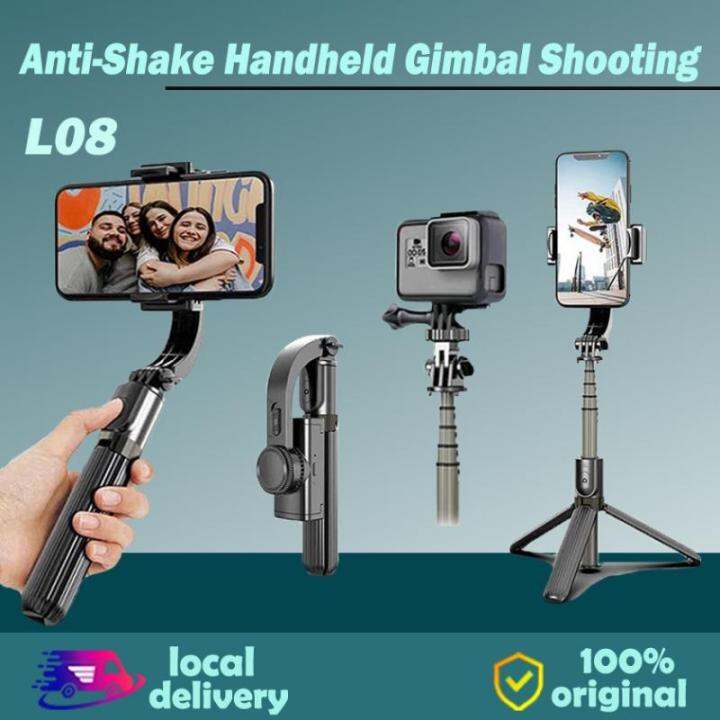 Carller L08/L09 Phone-Stabilizer Gimbal Camera Stabilizer Bluetooth Selfie Stick L08 For Phone ...