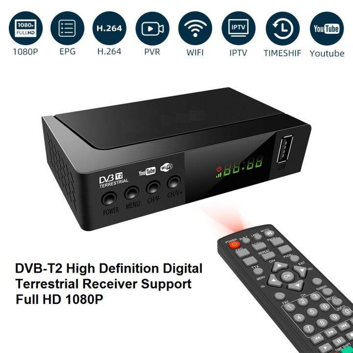 MYTV decoder Megogo DVB T2 Digital Decoder Receiver Support Malaysia Channels TV Receivers TV ...