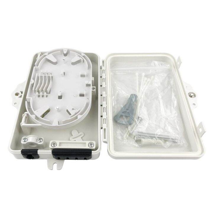 FTTH 4 Core 6 Core Fiber Optic Termination Box 4 port optical fiber ...
