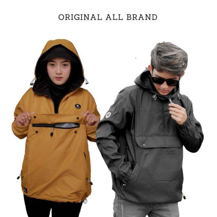 JAKET CAGOULE WATERPROOF - SIMPLE CAGOULE JACKET | Lazada Indonesia