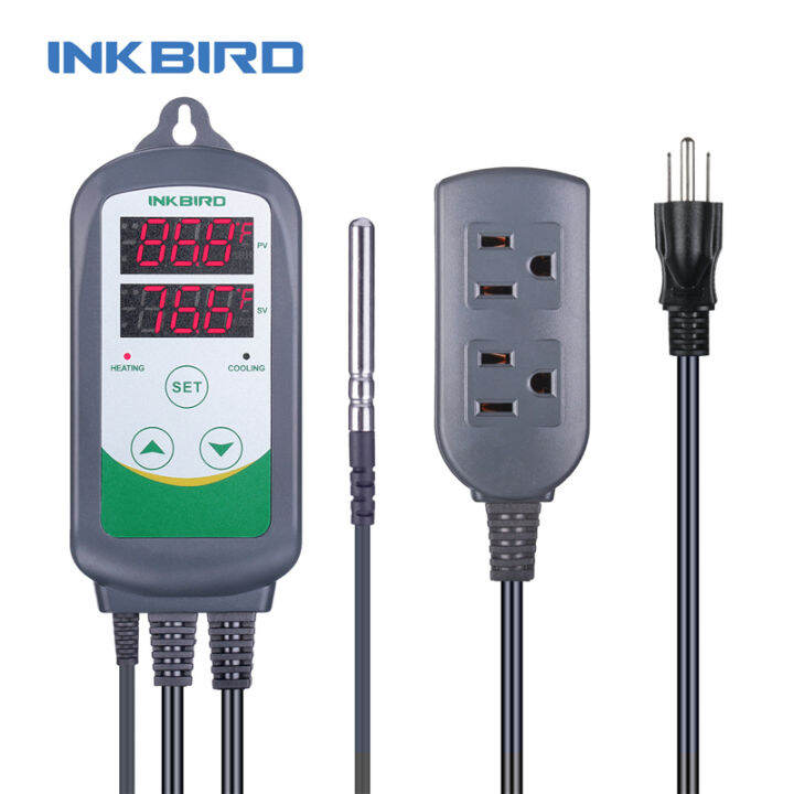 INKBIRD ITC-308 Digital Temperature Controller Programmable Thermostat ...