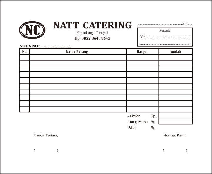 CETAK NOTA 1 RIM HVS | Lazada Indonesia