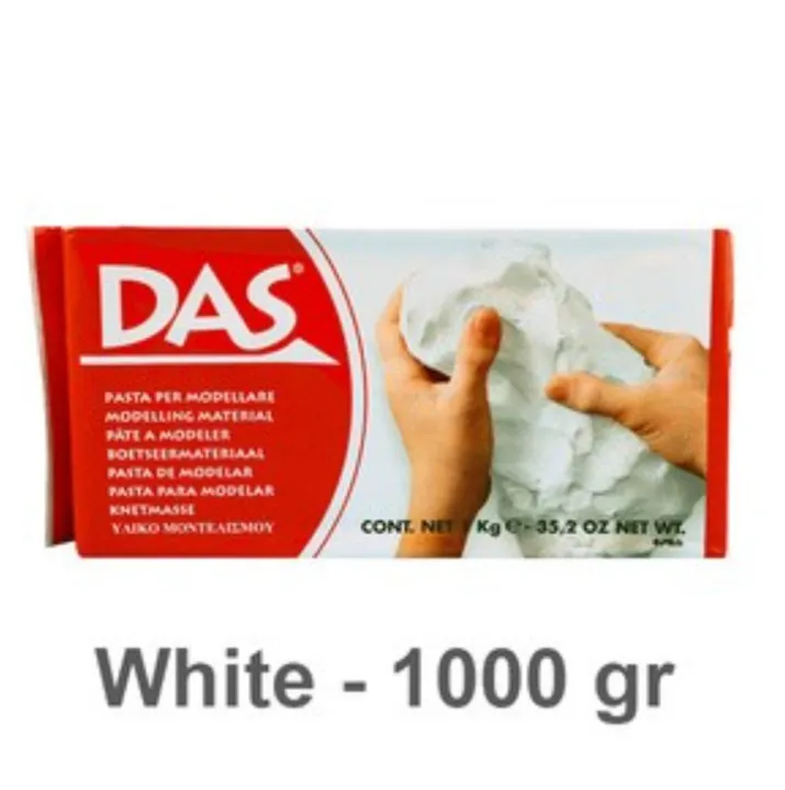 Das Modeling Air Drying Clay White 1000 gr | Lazada Indonesia