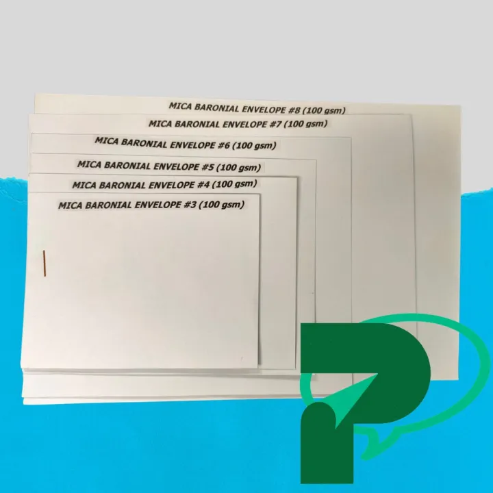 Mica White Baronial Envelope #3 - #8 | Lazada PH