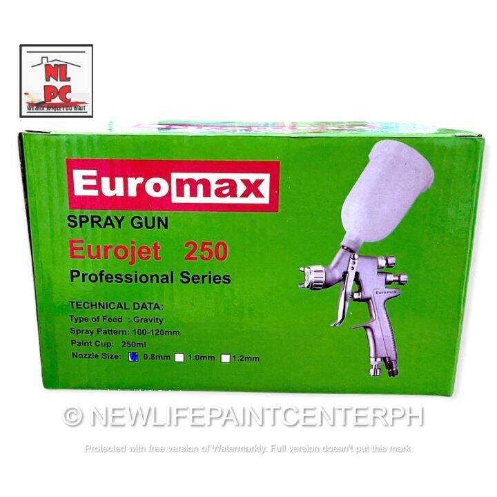Euromax Spray Gun Eurojet 250 | Lazada PH