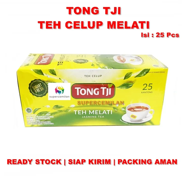 Tong Tji Teh Celup 50 Gram ( isi 25 pcs)| Teh Melati | Jasmine Tea ...