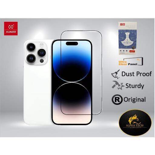 IP 14 PRO MAX / 14 PRO / 14 / 14 PLUS XUNDD Axe Series FULL Tempered ...