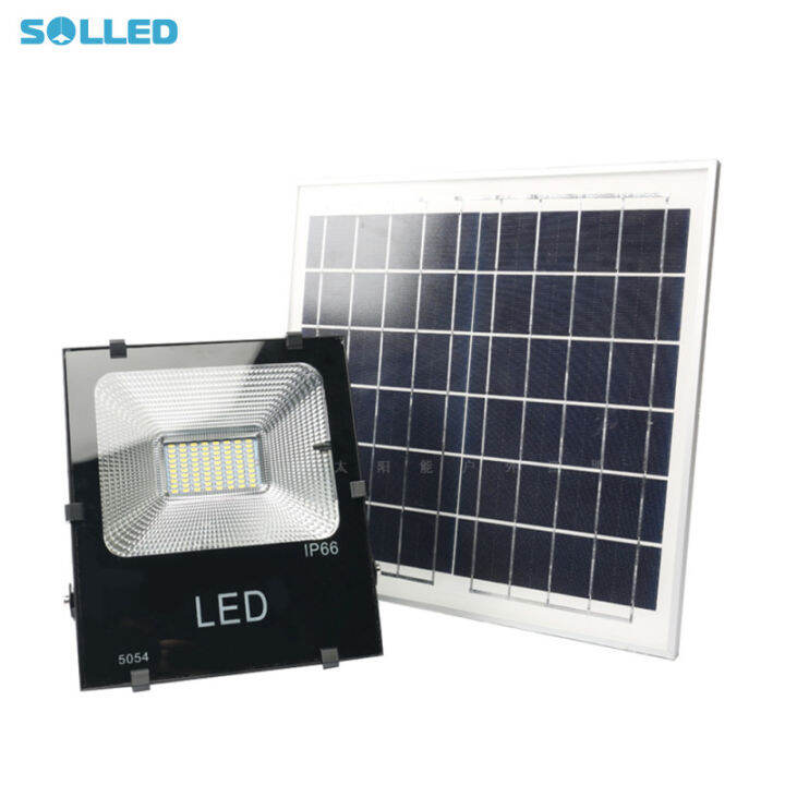 SOLLED โคมไฟฉายภาพพลังงานแสงอาทิตย์กันน้ำ,รีโมทคอนโทรล + รีโมตคอนโทรลไฟ ...