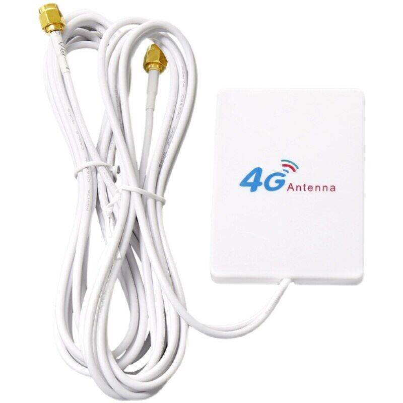 35Dbi LTE External Antenna Indoor Mimo Signal Amplifier TS9 CRC9 Dual ...