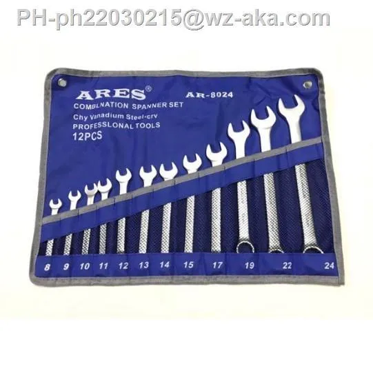 tools ARES Combination wrench Set 8 -24 12PCS PROFESSLONAL TOOLS COD ...