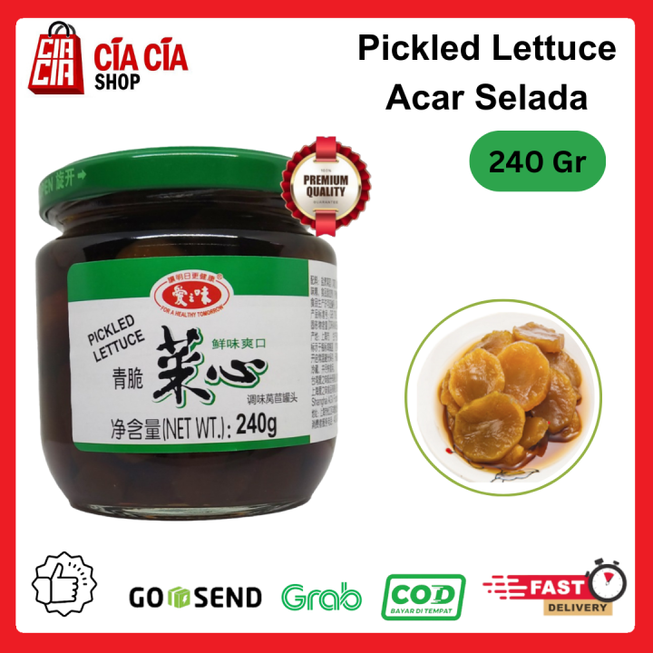 Acar Selada Pickled Lettuce 240gr Cai Sim Acar Asinan Sayur AGV 240 Gr ...