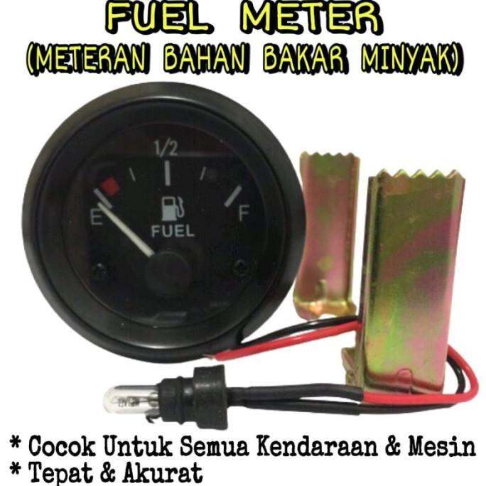 Ampere Meter Minyak Bensin / Fuel Meter Indikator Bensin Mobil & Motor ...