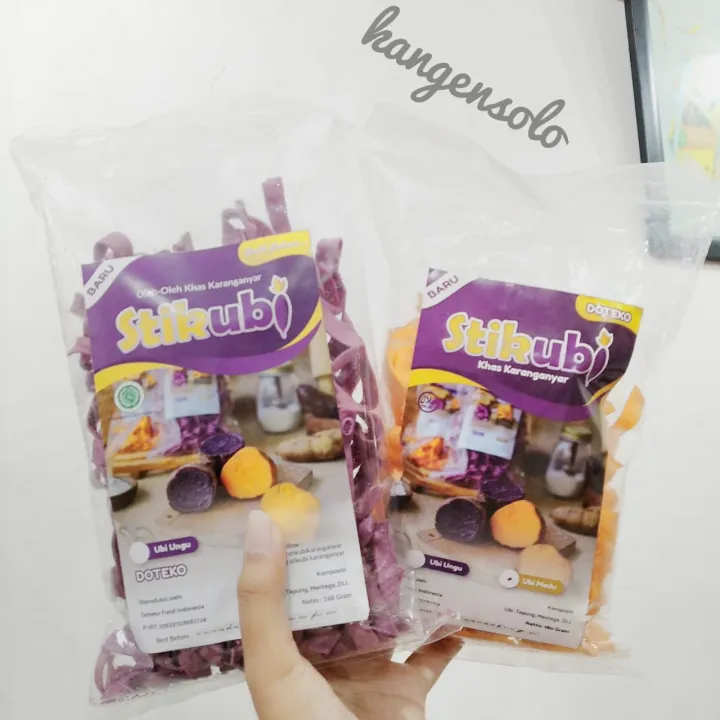 SNACK TRADISIONAL - STIK UBI UNGU – STIK UBI MADU – SNACK DARI KETELA ...