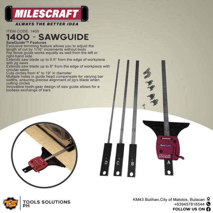 MILESCRAFT SAW GUIDE | Lazada PH