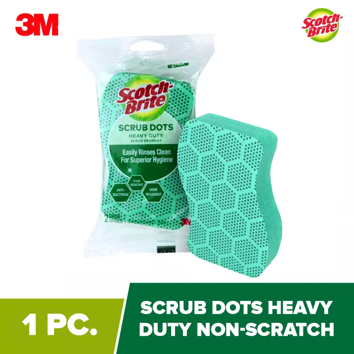 3M Scotch Brite Heavy Duty Scrub Dot 1pc | Lazada PH
