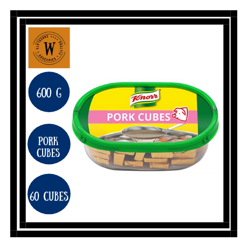 KNORR Pork Broth Cubes, Professional Pack - 600G | Lazada PH