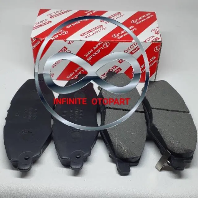 BRAKE PAD KAMPAS REM DEPAN TOYOTA INNOVA OLD INOVA LAMA ORI 2004-2015 04465-0K100 | Lazada Indonesia