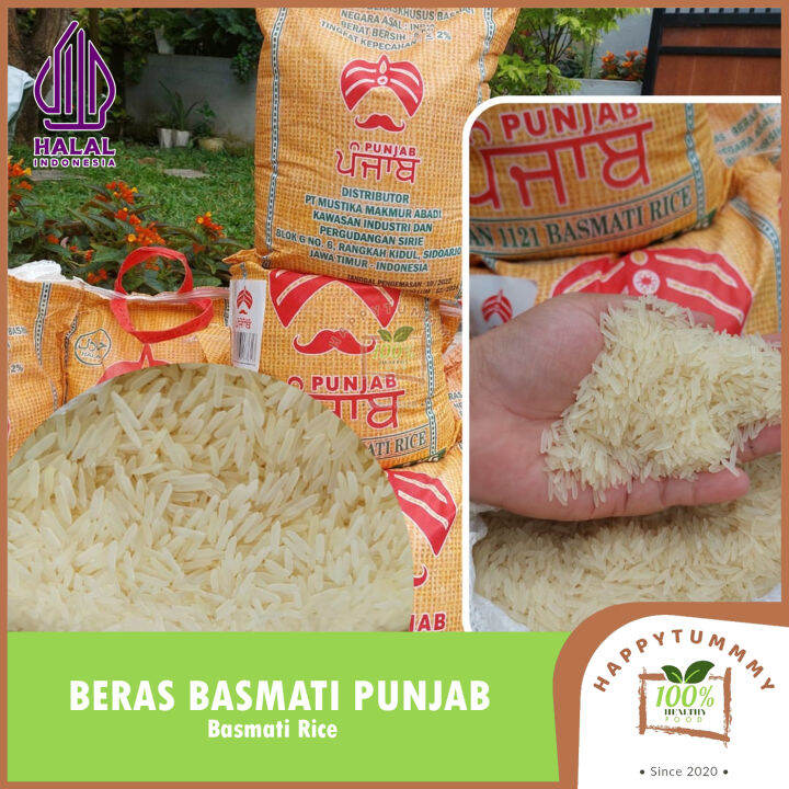 Beras Basmati Punjab Basmati Rice 500 - 1000 GRAM | Lazada Indonesia