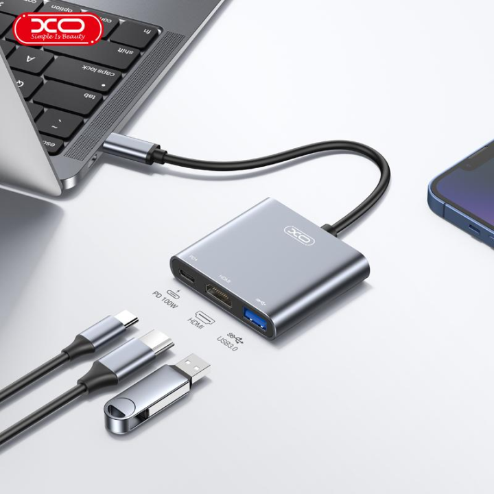 XO-HUB011 3-in-1 Docking Station | Lazada PH