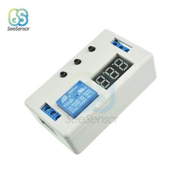 Dc 12v 24v Digital Led Display Time Relay Module Board Control Programmable Timer Switch Trigger ...