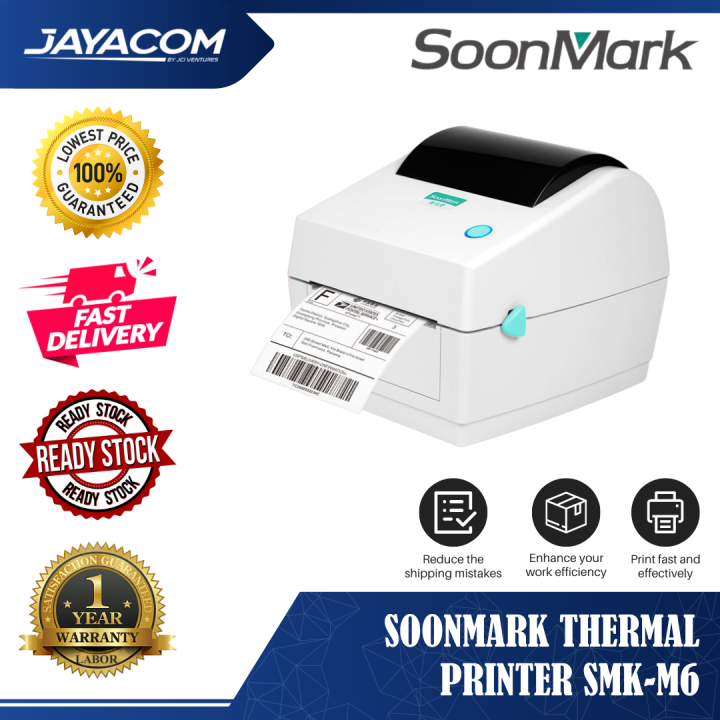 SoonMark A6 Thermal Printer SMK-M6 | Lazada