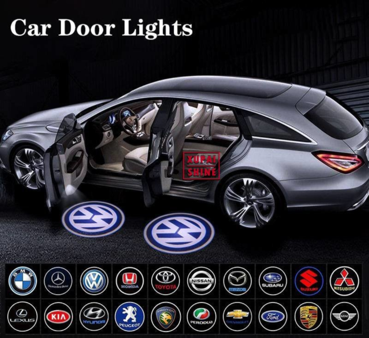 【Xps】 [Ready Stock]1 Pcs Car Door Light Car LED Projector Door Shadow ...