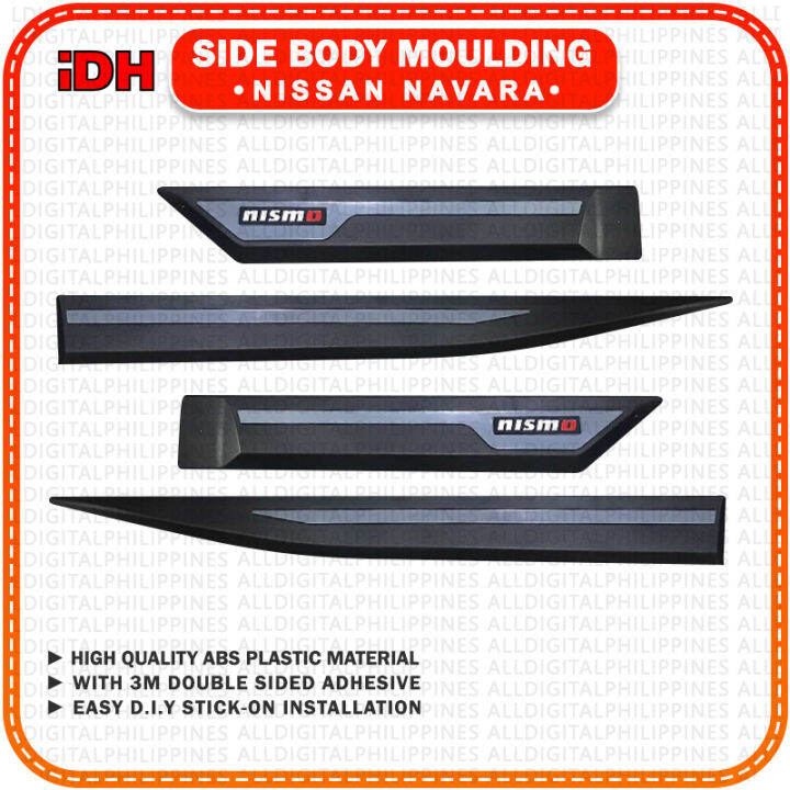 Nissan Navara Nismo Side Body Moulding 2022 - 2023 (Two-Toned) (with ...