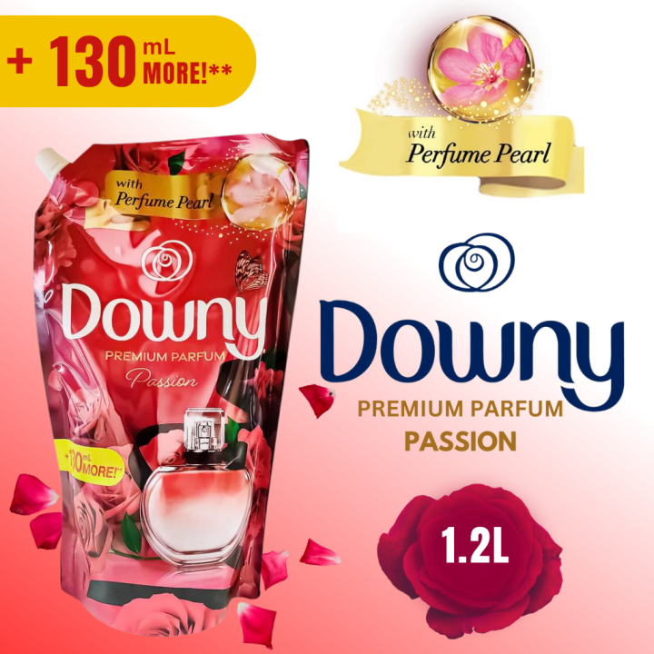 Downy Premium Parfum Passion with Perfume Pearl 1.2L | Lazada PH