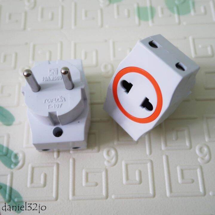 STEKER T MULTI COLOKAN LISTRIK CABANG 3 TEMINAL KUNINGAN SNI | Lazada ...