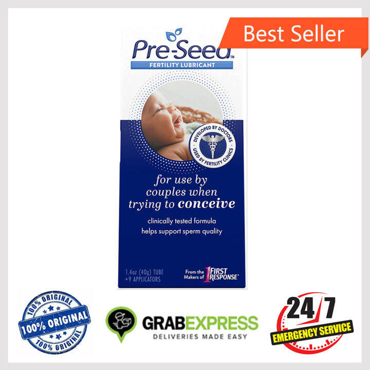 ON-HAND! Pre Seed Fertility Friendly Lubricant with 9 Disposable ...