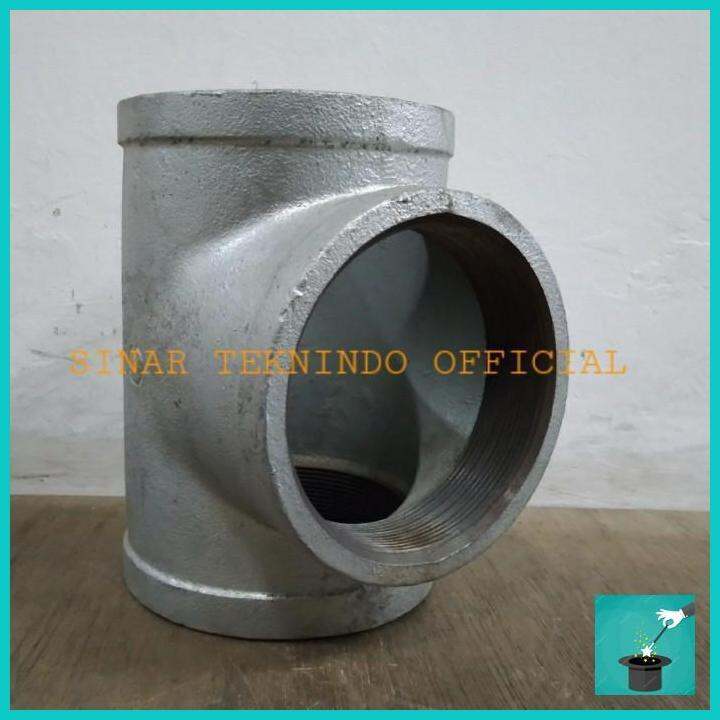 TEE DRAT BESI GALVANIS " 4 INCH" - MAGICSTORE9 | Lazada Indonesia