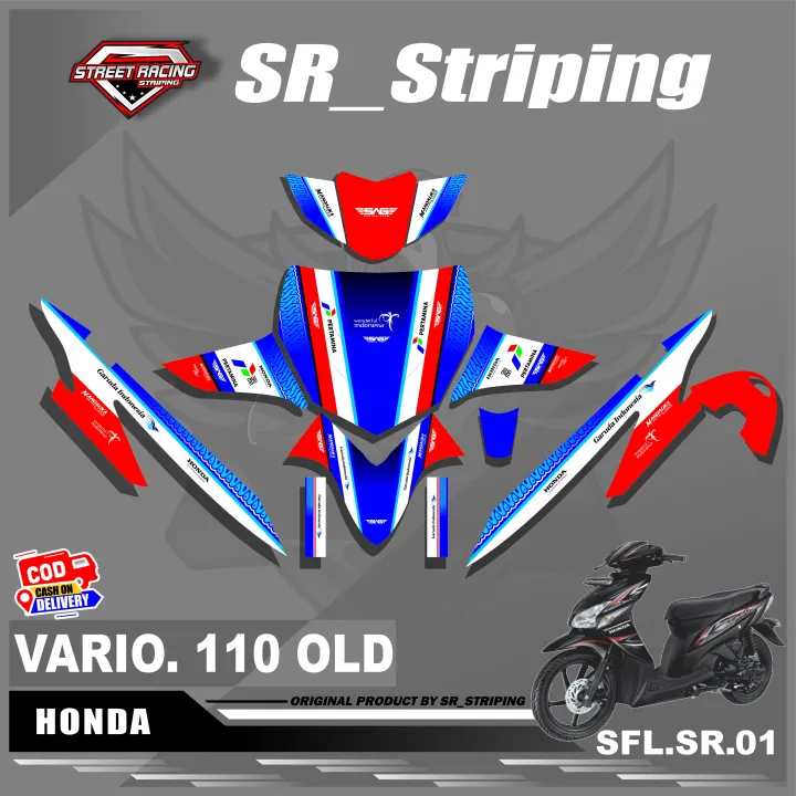 Sticker Decal Full Body VARIO 110 Old - Sticker Decal VARIO 110 Old ...