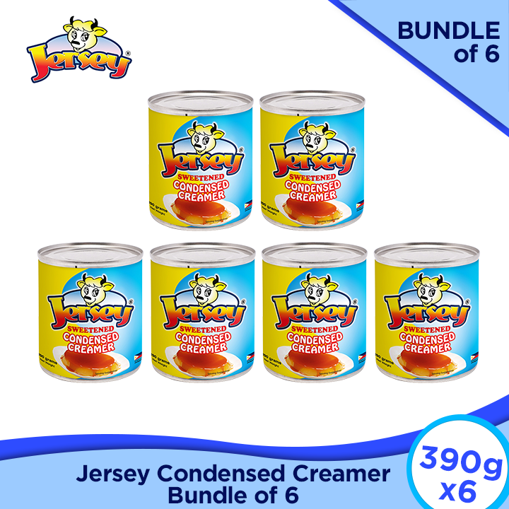 Jersey Condensed Creamer 390G - Bundle Of 6 | Lazada PH