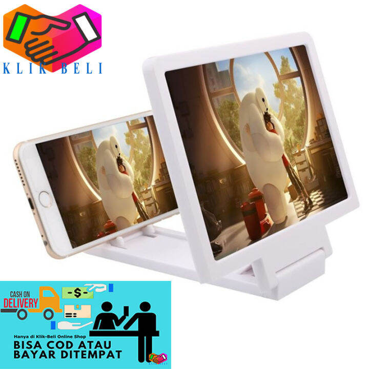 Klik-Beli Enlarged Screen Kaca Pembesar Layar F1 HP 3D Smartphone ...