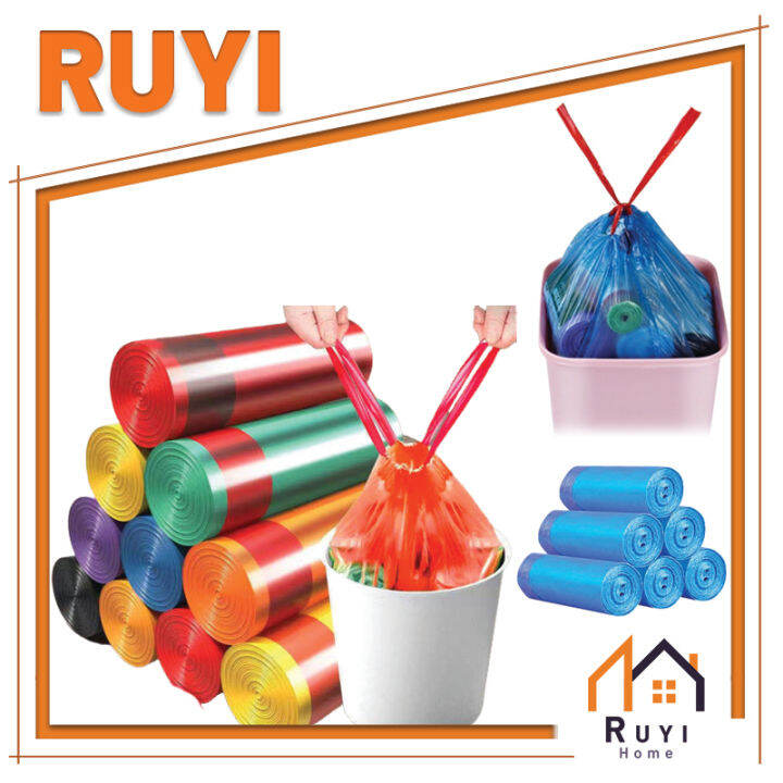 Pull String Cleaning Trash Bag Drawstring Cleaning Garbage Bag ... Pull String Cleaning Trash Bag Drawstring Cleaning Garbage Bag ...